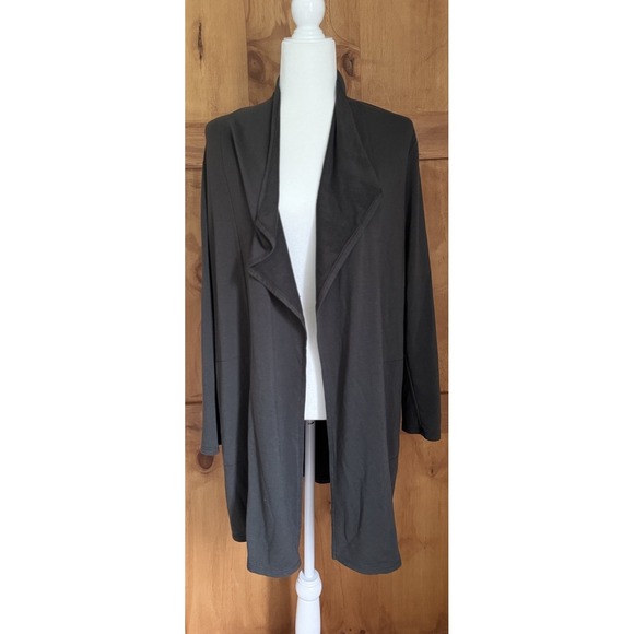 J. Jill | Sweaters | J Jill Duster M Open Cardigan Cascade Waterfall ...